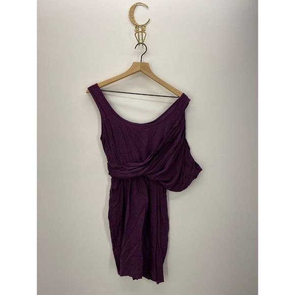 Maude | Dresses | Maude 0 Rayon Womens Mini Party Dress Purple | Poshmark